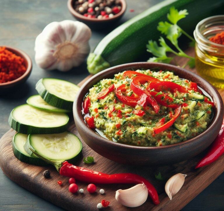 Tartinade de Courgettes au Poivron Rouge - www.DEMETER-FB.FR - Fabrice ...